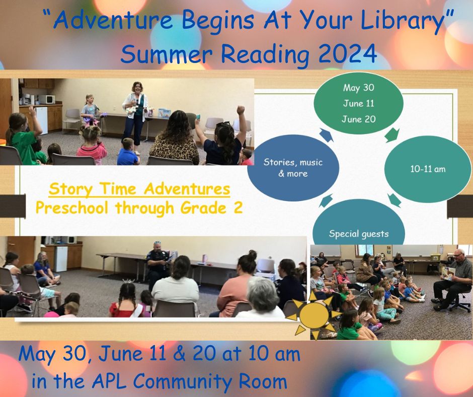 Story Time Adventures – Alliance Public Library