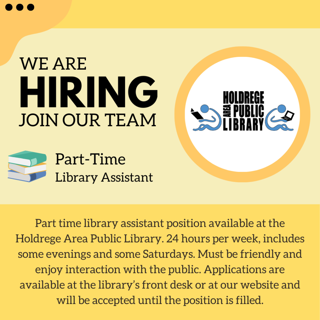 WE ARE HIRING ~ JOIN OUR TEAM