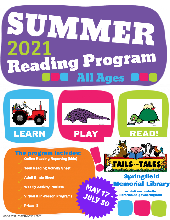 Summer Reading Program Reading Registration begins May 17 – Springfield ...